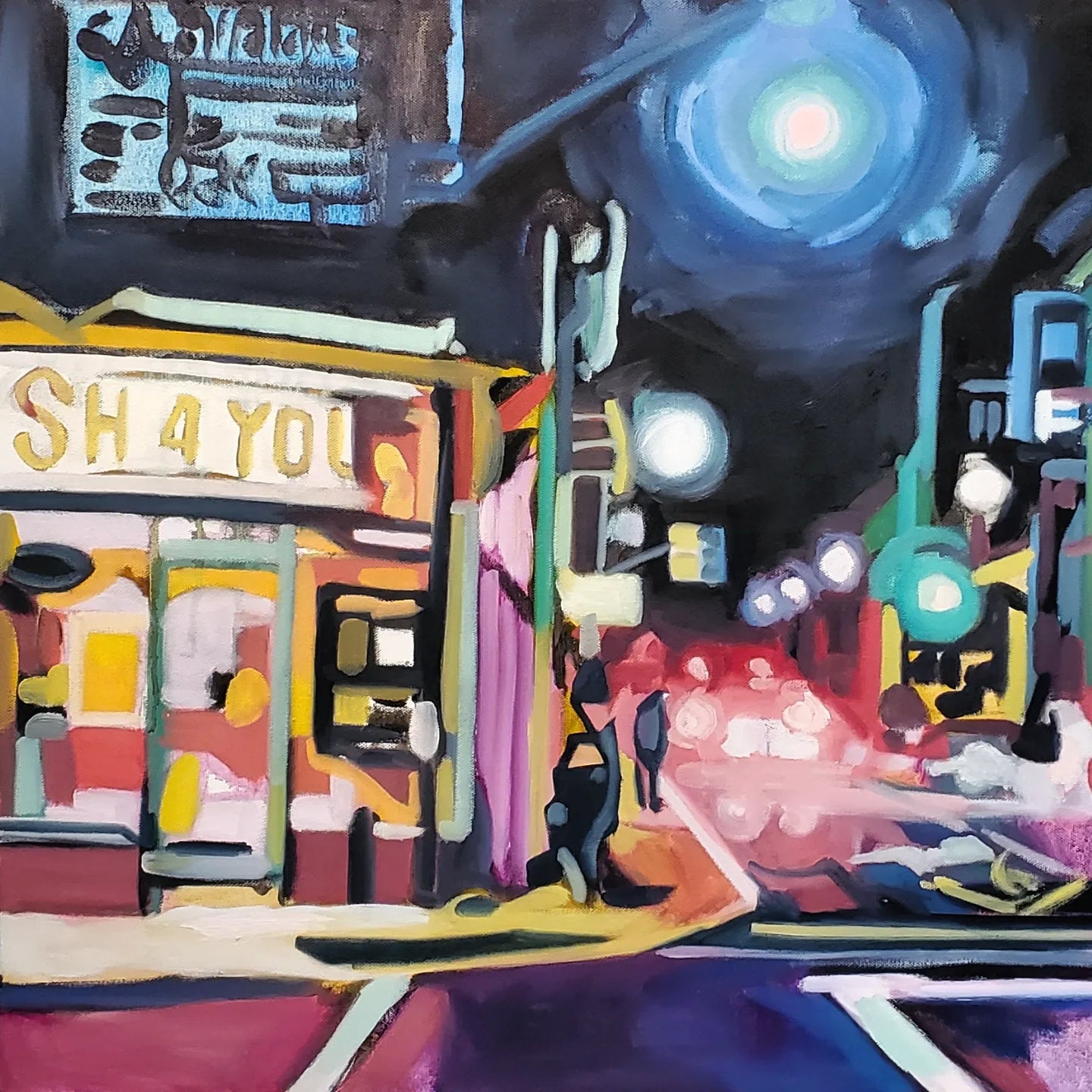 30x30" North of Princess | Michelle Reid Art