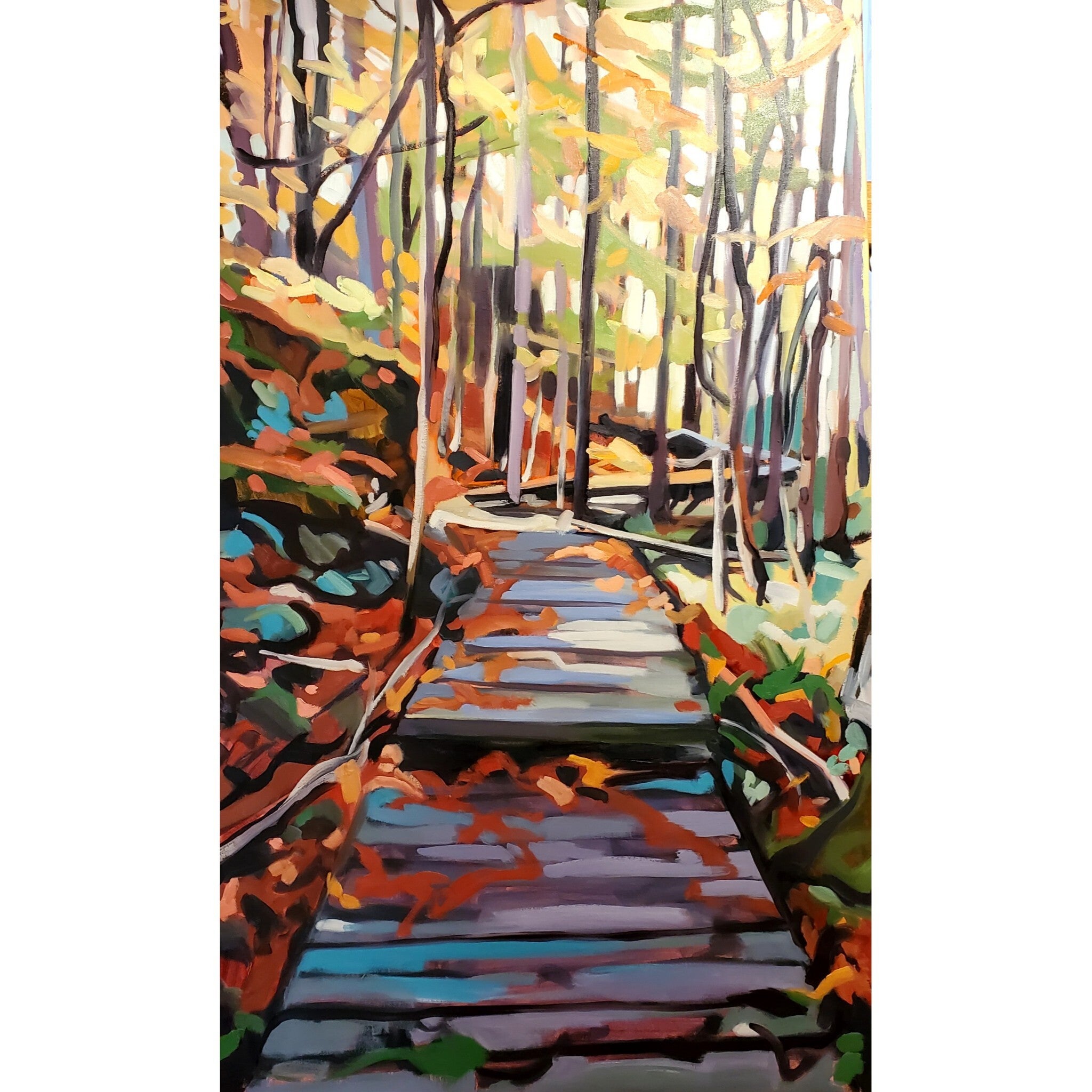 24x40" Boardwalk | Michelle Reid Art