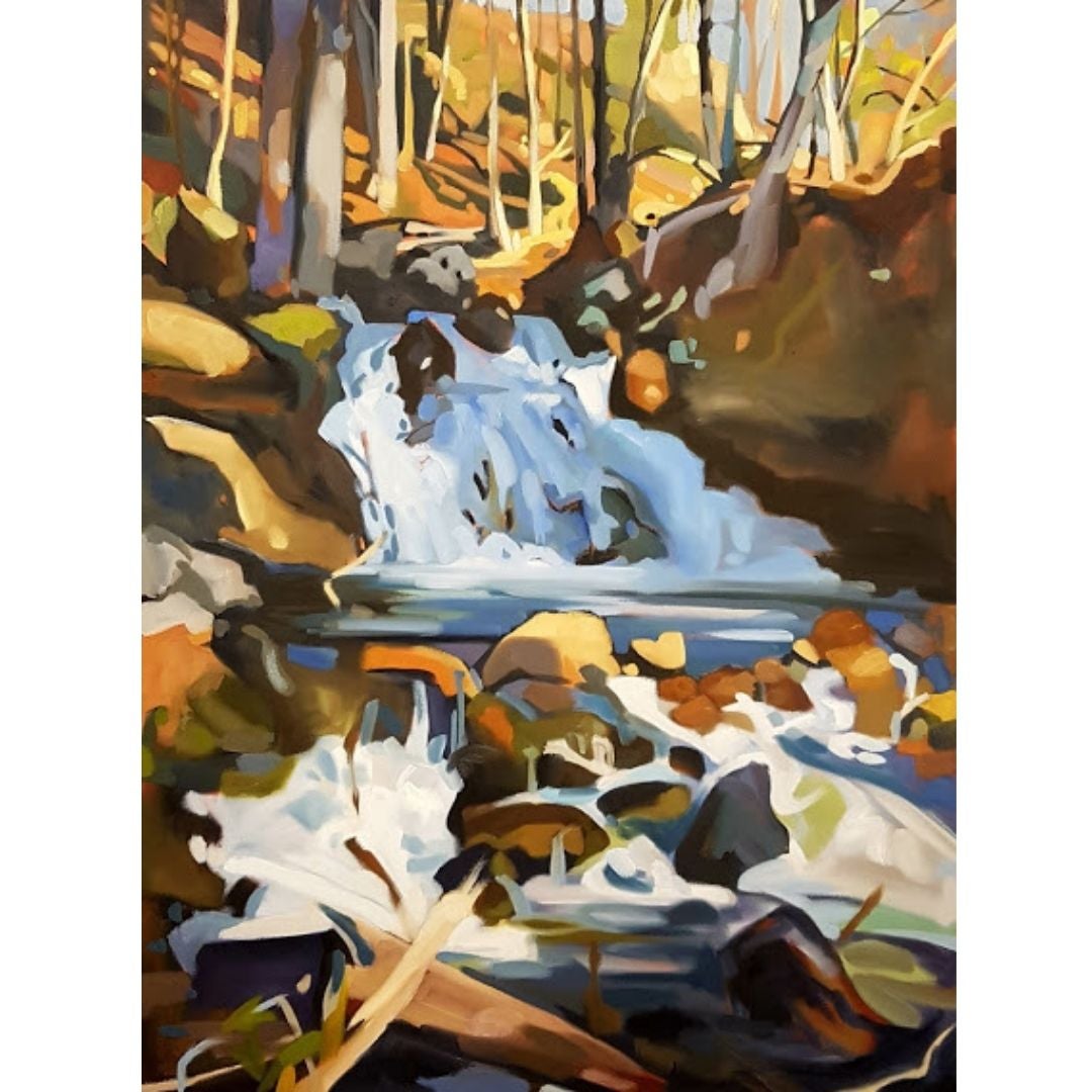 Slide Lake Falls | Michelle Reid Art